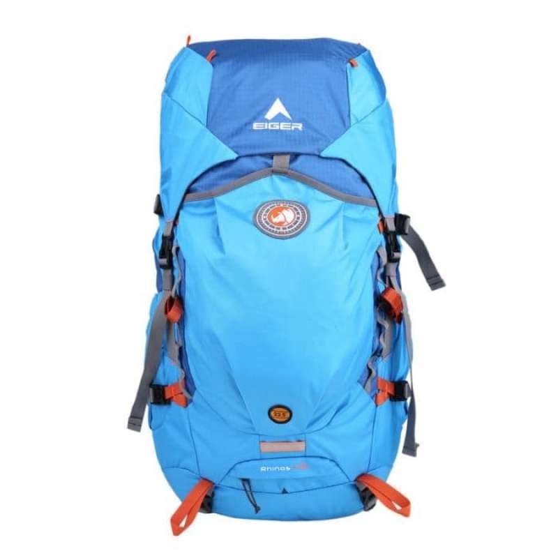 Jual Tas Gunung Keril Carrier Eiger Rhinos 45l Biru Original Di Seller ...