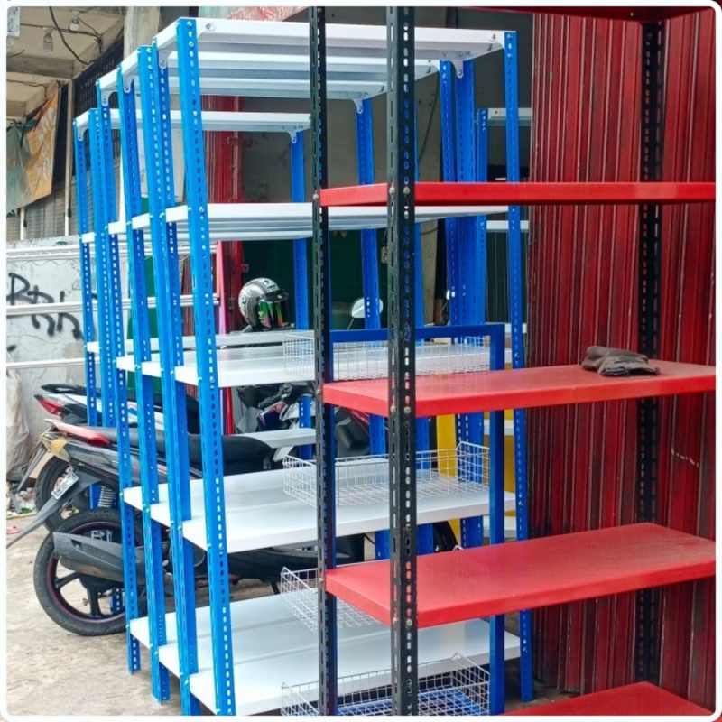Jual Rak Besi Siku // Rak Arsip // Rak Laundry // Rak Serbaguna Kode ...