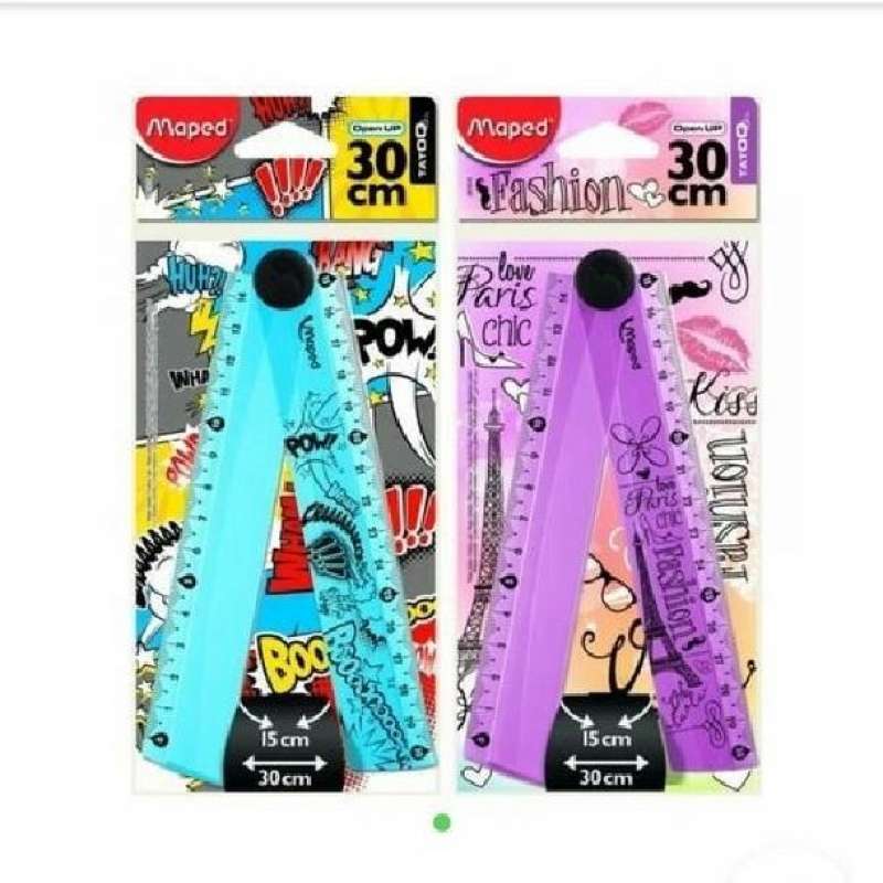 Jual MAPED FOLDABLE RULER GARISAN PENGGARIS LIPAT di Seller ATK BERTUAH ...