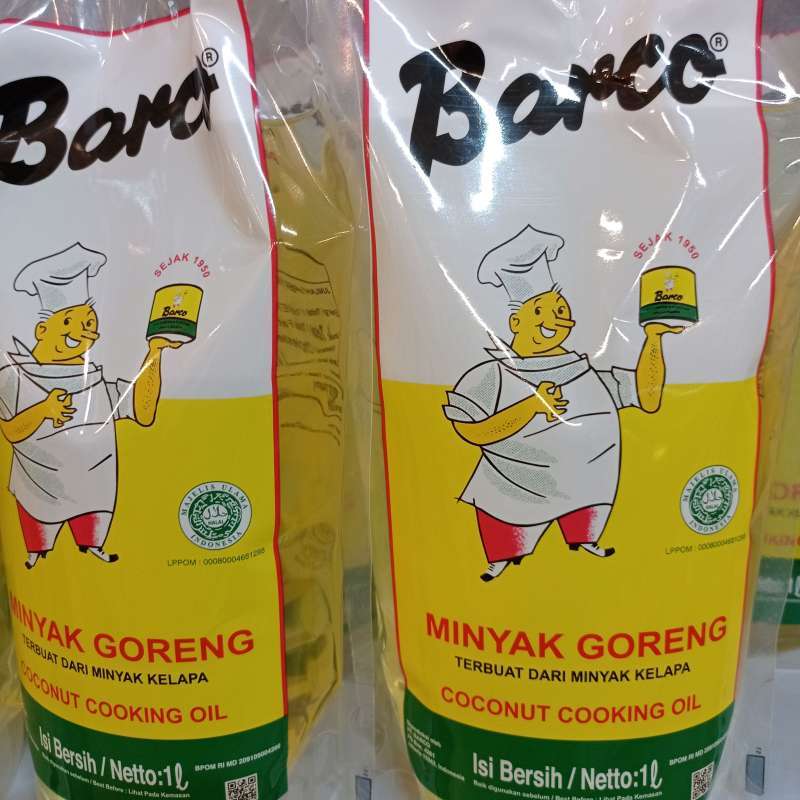 Promo MINYAK GORENG BARCO 1 LITER - ISI 6 PCS Diskon 19% di Seller Toko ...