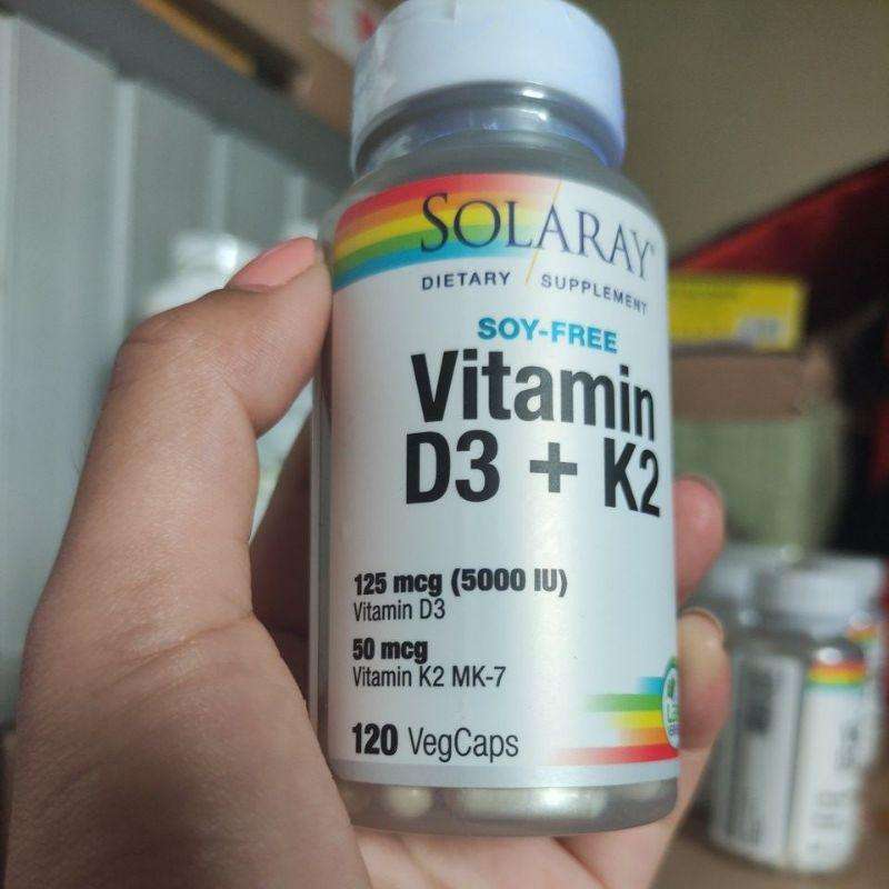 Jual Solaray Vitamin D3 K2 5000iu - 120 Gels Di Seller Sahabat Berkat ...