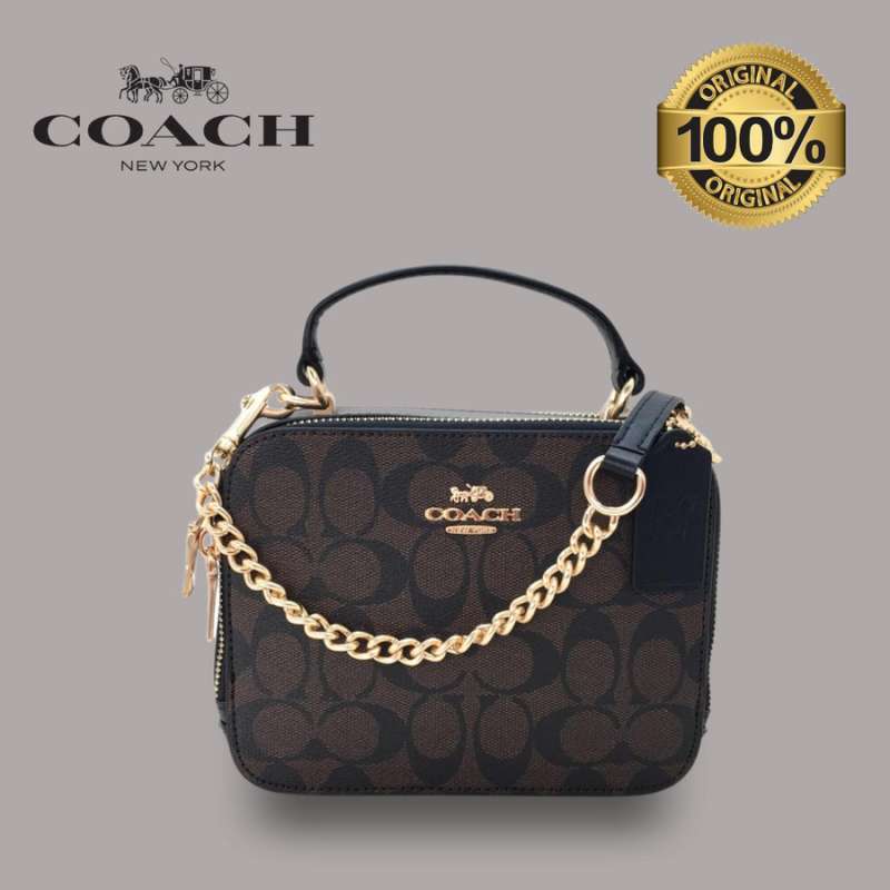 Jual CH Box Crossbody in Signature - 100% Original di Seller Bag Lovers ...