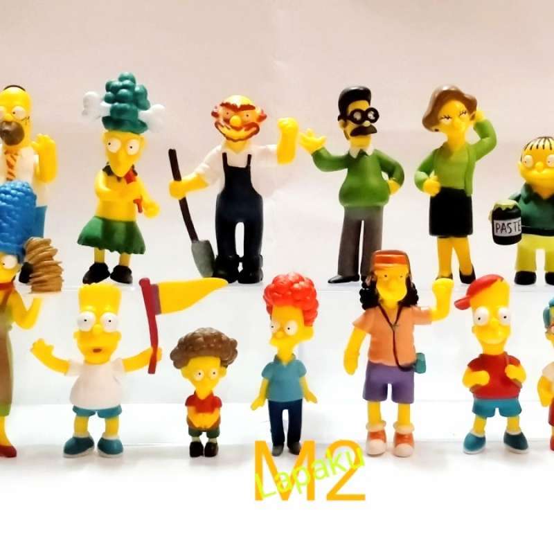 Jual THE SIMPSONS FAMILY FIGURE SET 14PCS di Seller Epiphanny ...
