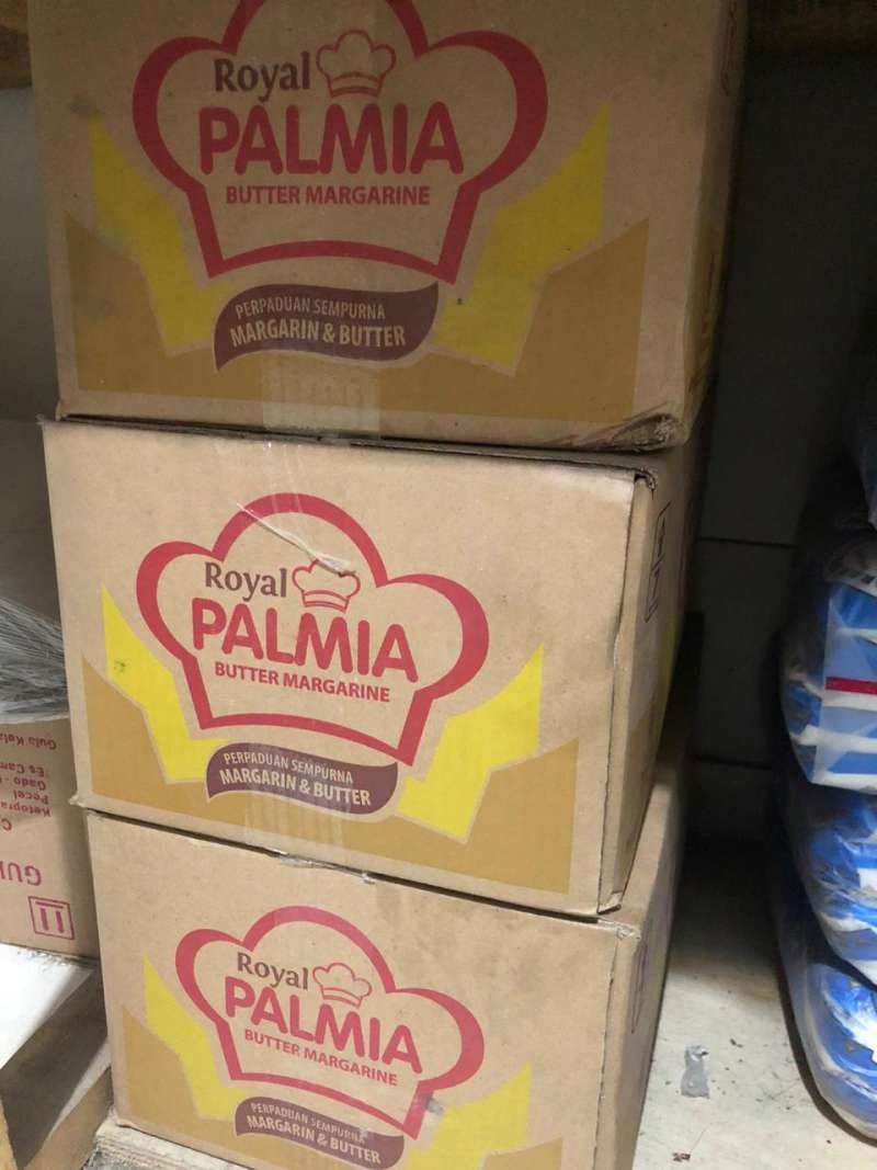 Jual Margarine / Butter Royal Palmia Sachet Kemasan 1 Dus (1 dus isi 60 ...
