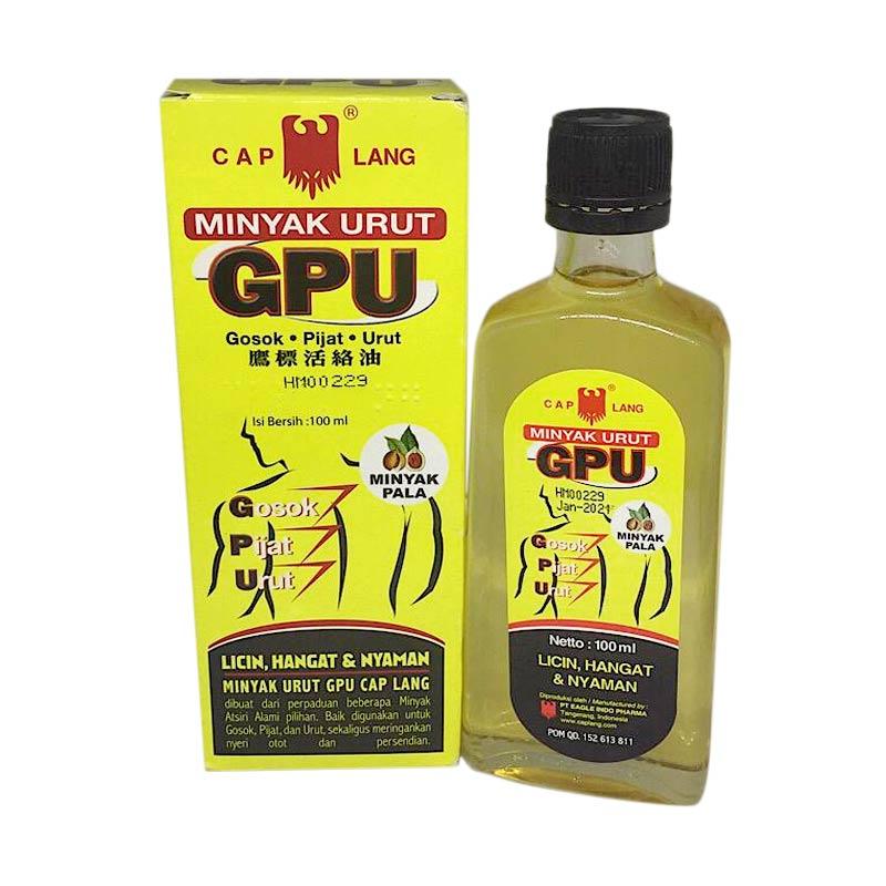 Jual Cap Lang Gpu Pala Minyak Urut [100 Ml] Di Seller Tarum Jaya Store ...