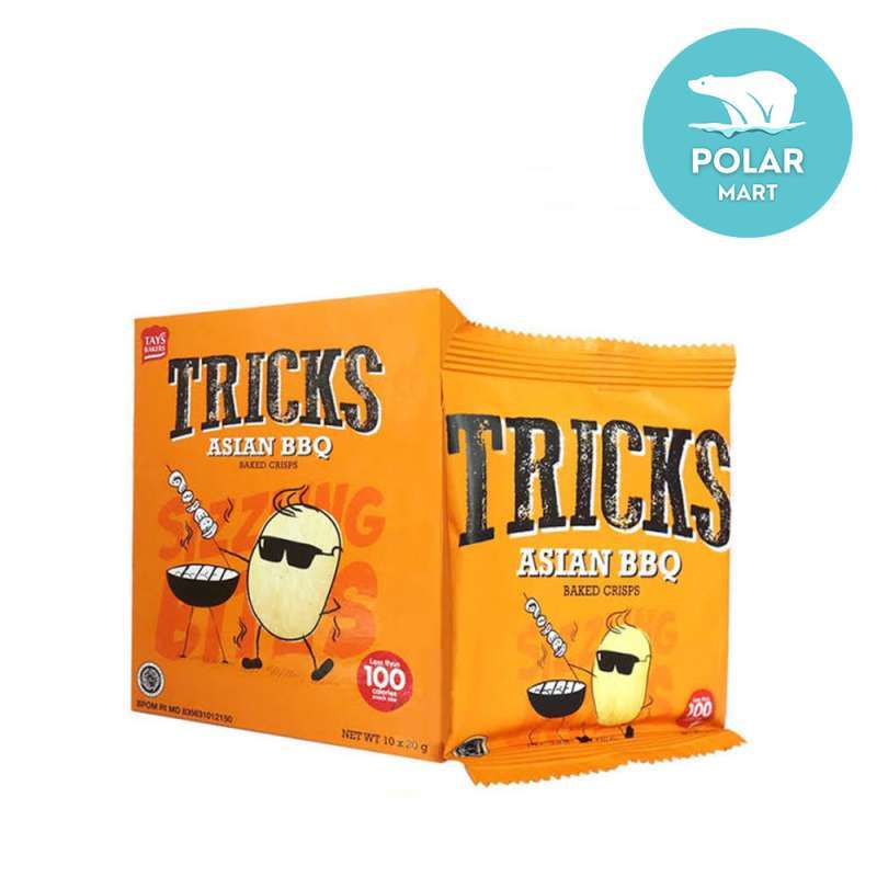 Jual Tricks Baked Crisps Kentang Snack Rasa Original / Asian BBQ ...