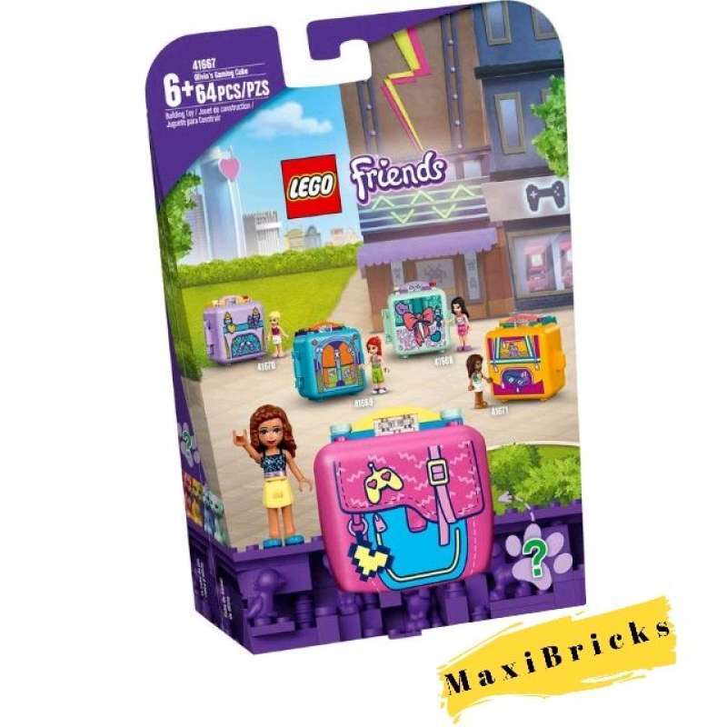 Jual LEGO Friends 41667 Olivia Gaming Cube di Seller MaxiBricks ...