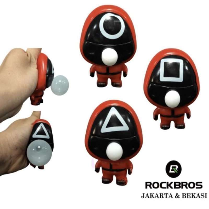 Jual Premium Squishy Squid Game Vent Stress Ball Mainan Anak Fidget ...