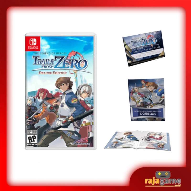 Jual The Legend of Heroes: Trails from Zero Deluxe Nintendo Switch Game ...