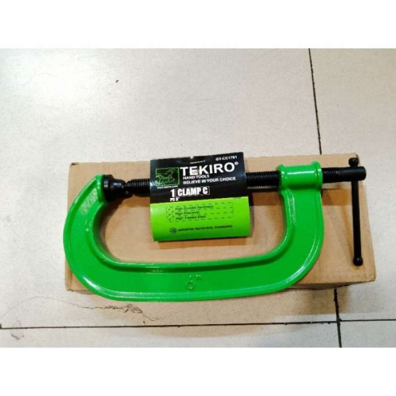Promo Tekiro Clamp C 6 Inch /Catok /Clamp Penjepit Diskon 25% di Seller ...