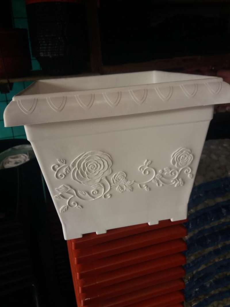 Jual Pot Bunga Kotak Shallom 30Cm di Seller Halaman taman store ...