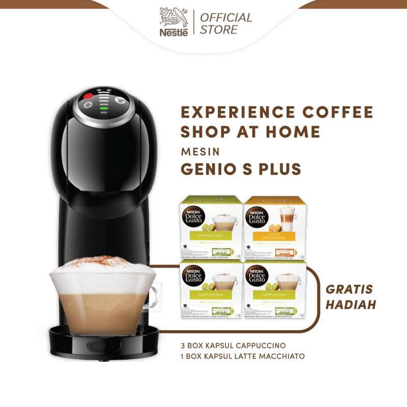 Jual BOPIS WSK - Nescafe Dolce Gusto Genio S Plus Automatic Mesin Kopi ...