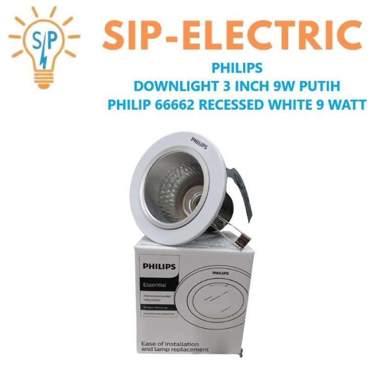 Jual Philips Downlight 3in 9w Putih / 66662 Recessed White 3 Inch 9 Watt Di Seller Sip_electric ...