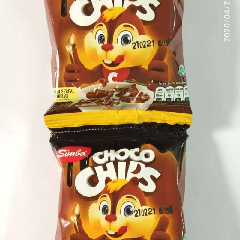 Jual Choco Chips Simba 6gram. 10bks/renceng. (Simba cereal/Simba chips ...