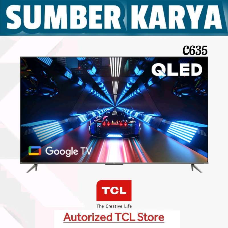 Jual Tcl 65c635 (2022) Qled 65 Inch Uhd 4k Smart Led Google Tv Dolby ...