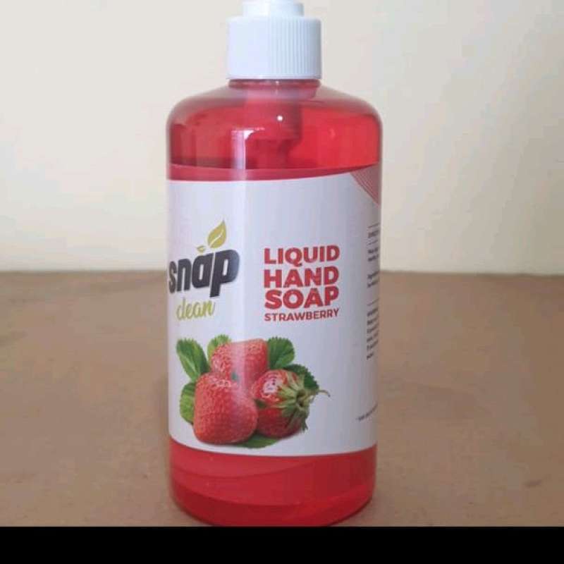 Jual snap clean hand soap sabun cuci tangan 500ml di Seller Rafael snap ...