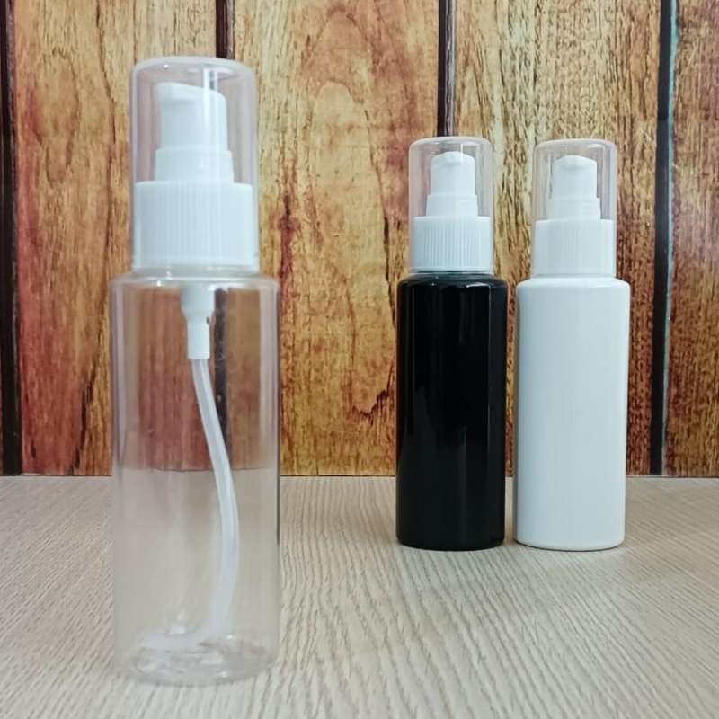 Jual Botol Treatment Pump 100ml RF - Treatment Pump Full Cap Putih - Natural di Seller PUTRA ...