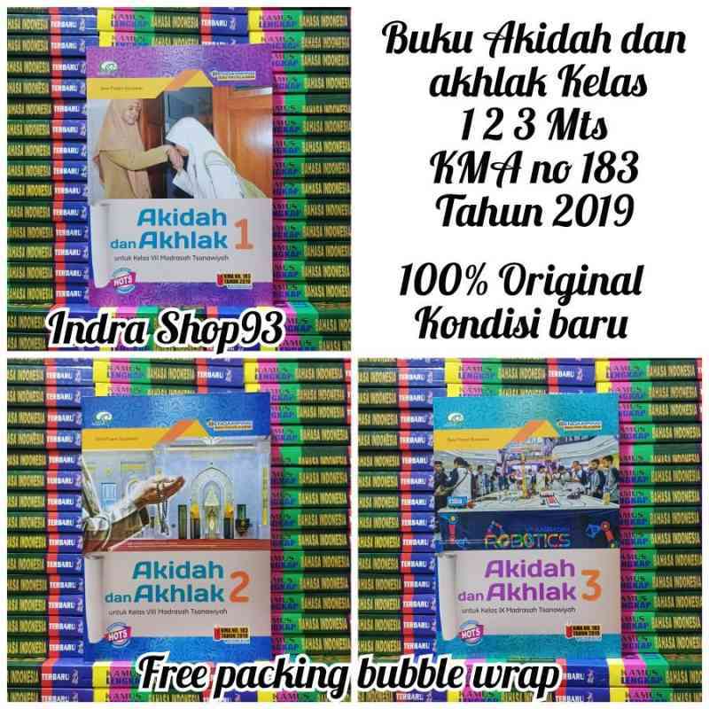 Jual Buku Akidah Dan Akhlak Mts Kelas 1 2 3 Kma 2019 Aqila Hots Di Seller Indra Shop93 - Kramat ...
