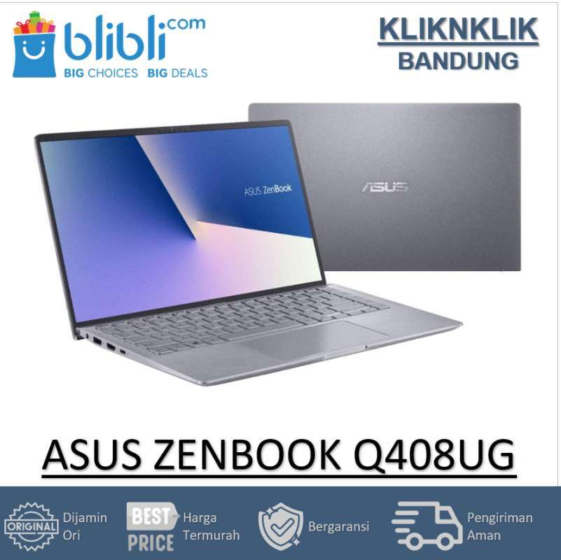 Jual Laptop Slim Asus Zenbook Q408ug Amd Ryzen 5 5500u 8gb 256gb 512gb ...