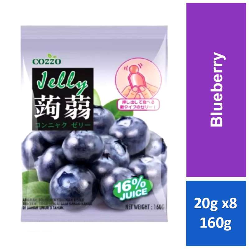Promo Cozzo Konnyaku Jelly 160gr x 24 Bag / Agar Agar Jelly Diskon 9% ...