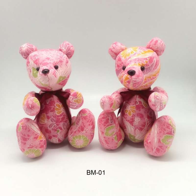 Jual Boneka Beruang Batik Ukuran M di Seller Louellaa Shop - Wanasari ...
