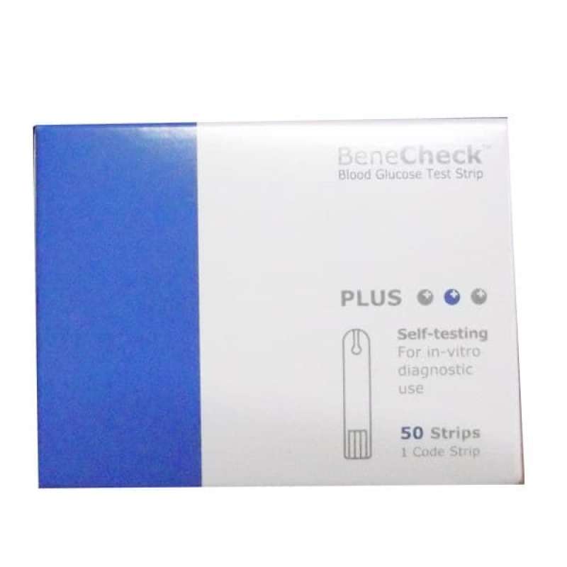 Promo BENECHECK GLUCOSE STRIP 50 / Test Strip / TEST GULA DARAH Diskon ...