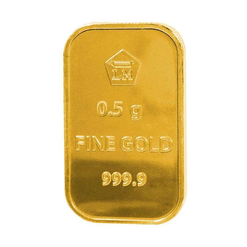 Jual Emas 0.5 Gram 0,5gr Tahun Terbaru Bersertifikat di Seller Anggryta ...