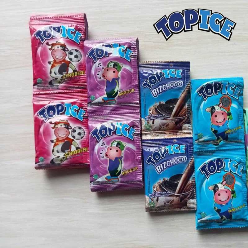 Jual Top Ice All Varian 1 Renceng Isi 10 Sachet Di Seller Nicqueen Shop ...