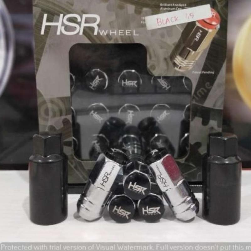 Jual harga murah baut variasi berwarna BAUT RODA HSR BLACK -isi 20pcs ...