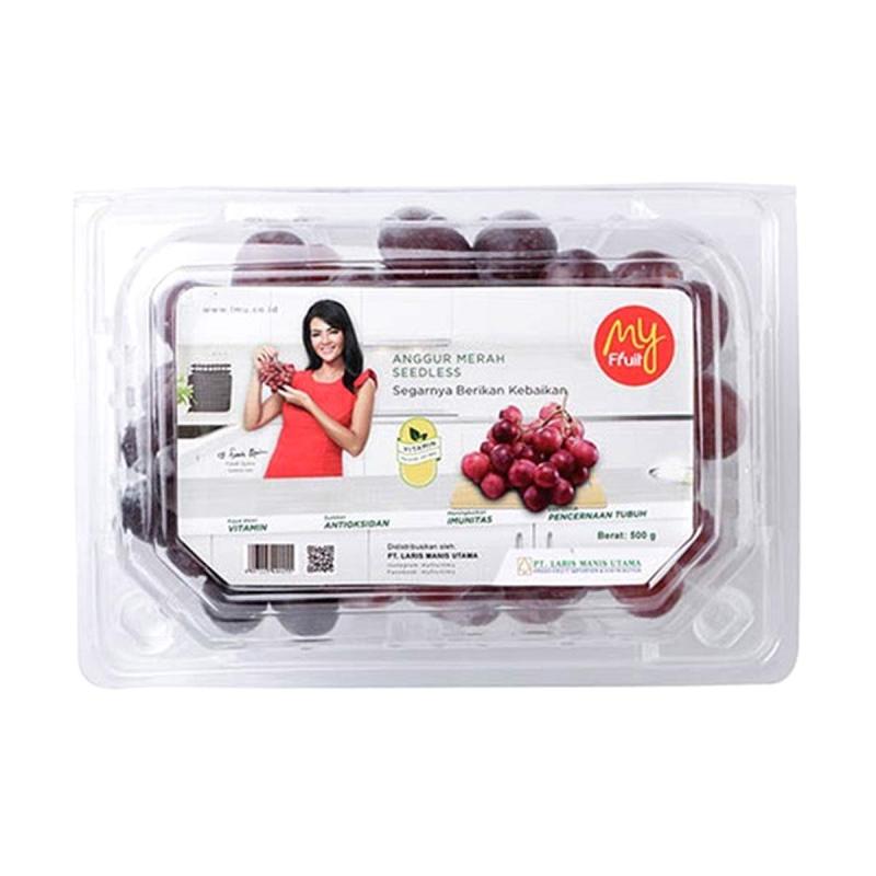 Promo My Fruit Surabaya - Anggur Merah Seedless Buah [500 g] Halal ...