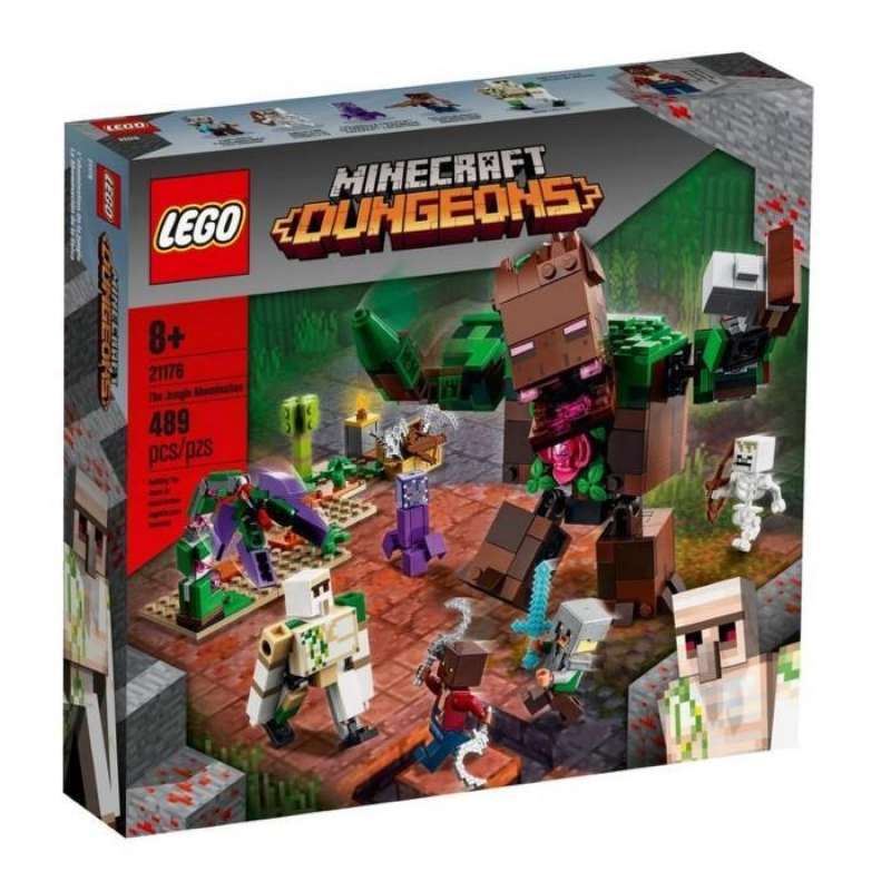 Jual Mainan Lego-minecraft The Jungle Abomination Di Seller G.s ...