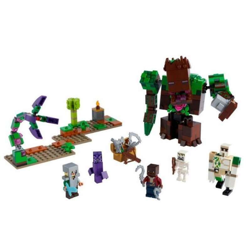Jual Mainan Lego-minecraft The Jungle Abomination Di Seller G.s ...