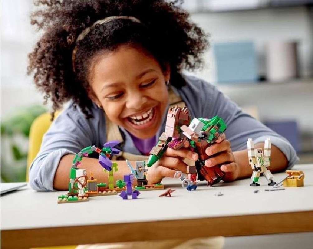 Jual Mainan Lego-minecraft The Jungle Abomination Di Seller G.s ...