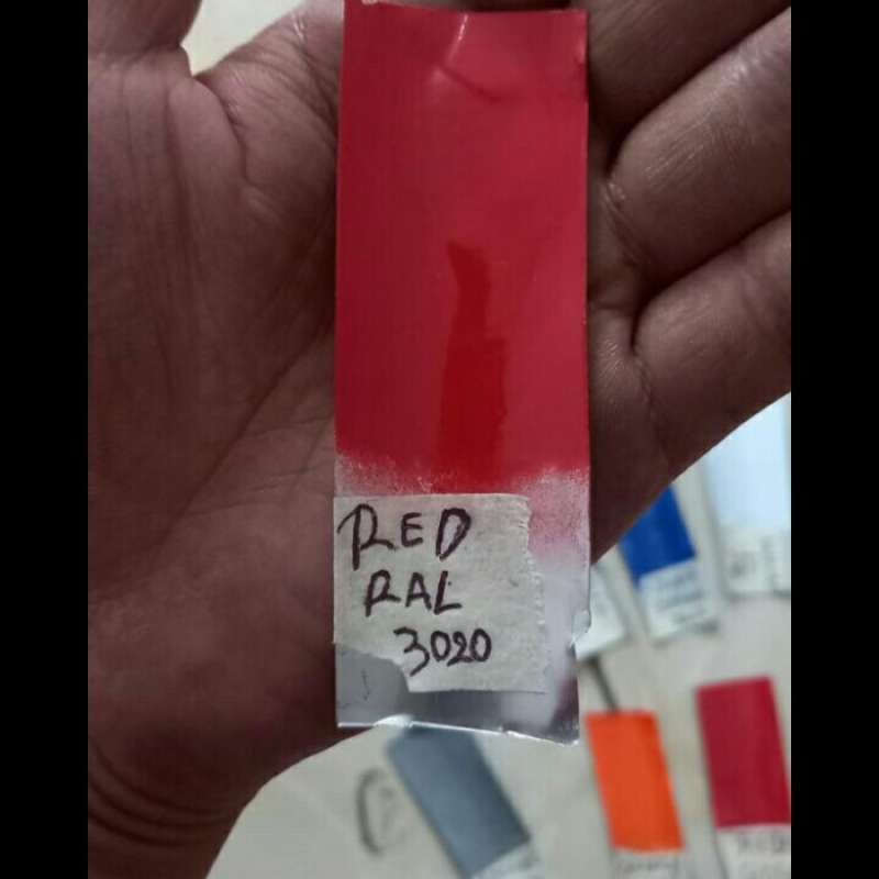 Jual Powder Coating - RED RAL 3020 - HIGH GLOSS - Indoderco di Seller ...