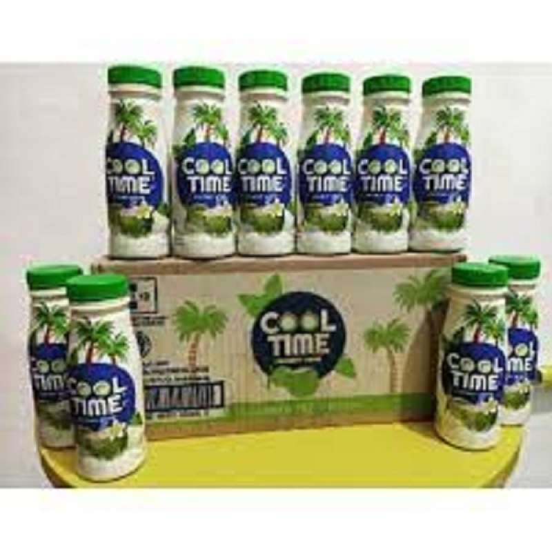 Promo Cool Time Coconut Water 350 Ml 1 Dus Isi 12 Pcs Diskon 7% Di ...