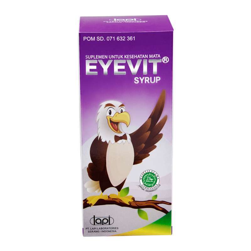Jual EYEVIT Syrup - Botol isi 60ml - Vitamin Mata di Seller Lapi Shop ...
