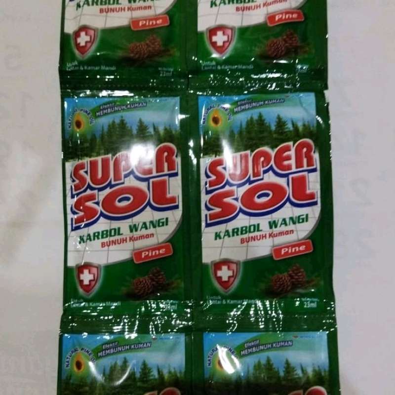 Jual super Soll sachet dengan 2 variant yaitu sereh dan pine di Seller ...