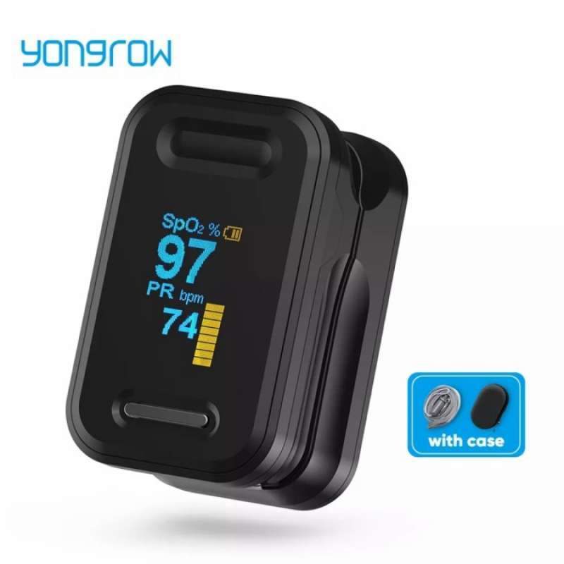 Jual Fingertip Pulse Oximeter Yongrow Alat Ukur Saturasi Oksigen SpO2 ...