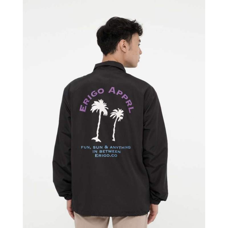 Jual Erigo Coach Jacket Coco Island Asphalt di Seller Erigo Store ...