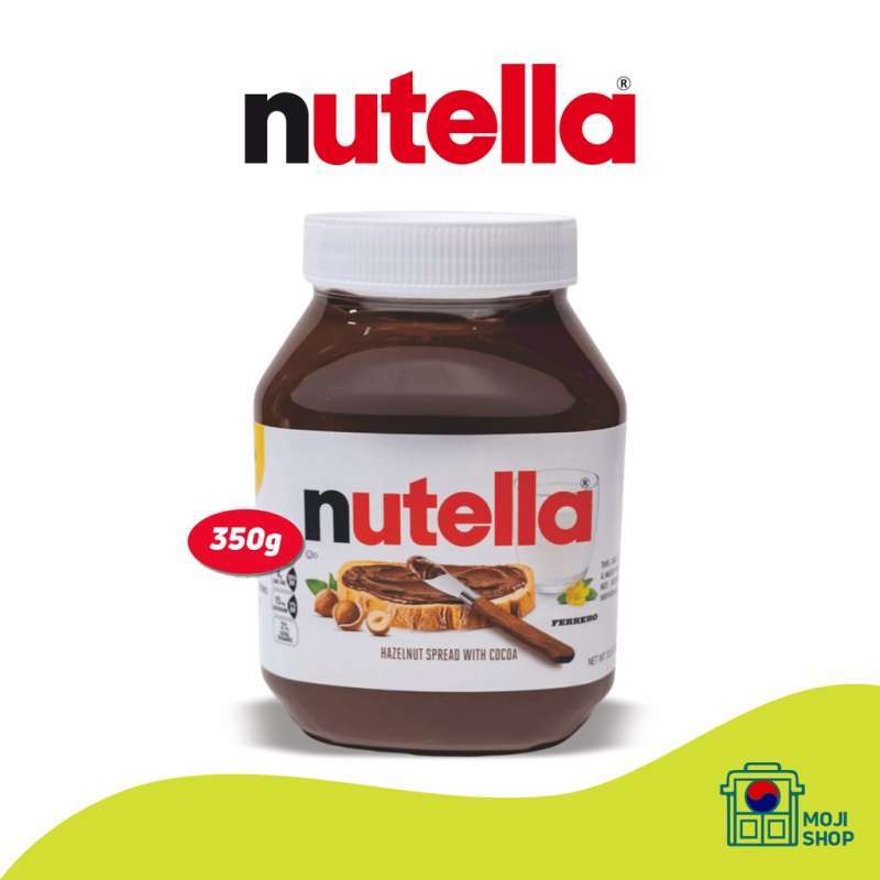 Promo Nutella Hazelnut Spread With Cocoa 350gr Nutella HALAL MUI Selai ...