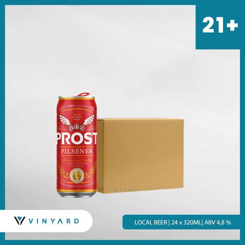 Jual Prost Pilsener Can 320 ml ( 24 Botol ) 1 Karton di Seller Vinyard ...