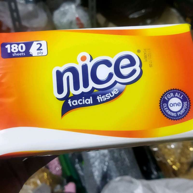 Jual Tisu/tissue Nice/tisu Wajah/tissue Nice 180 Sheet/tissue Clean ...