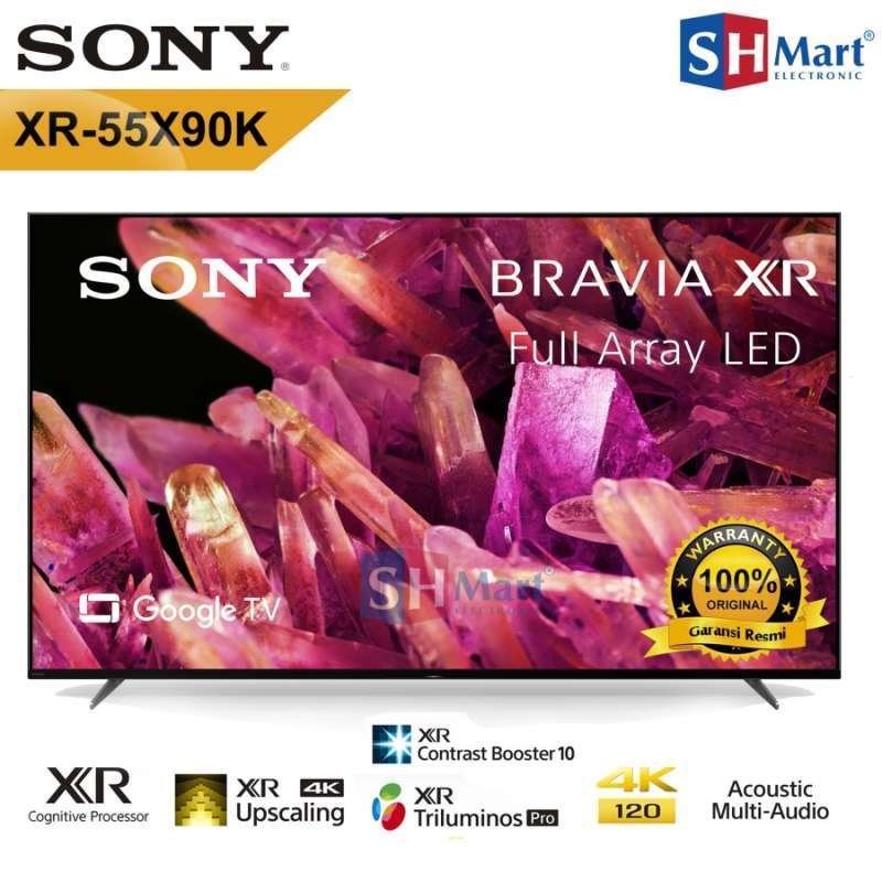 Promo TV SONY BRAVIA 55 INCH X90K 4K UHD SMART ANDROID TV XR-55X90K 55X90K GARANSI RESMI (MEDAN ...