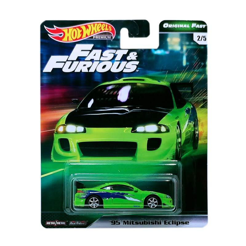 Jual Hot Wheels 95 Mistsubishi Eclipse Fast Furious B Premium FNF Diecast di Seller Aza ...
