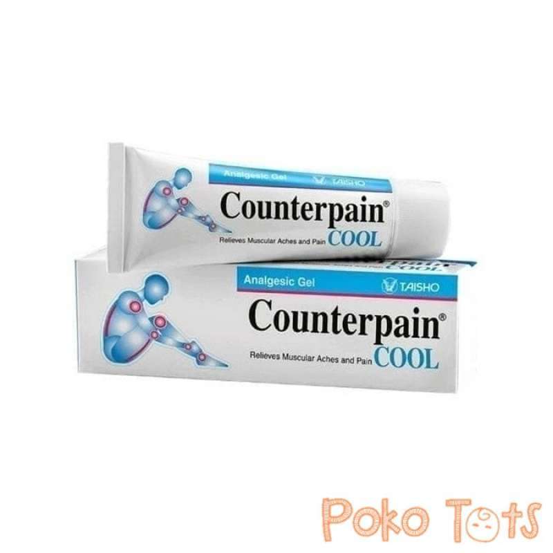 Jual Counterpain Cool Analgesic Gel 15gr Krim Pereda Nyeri Otot Sendi ...