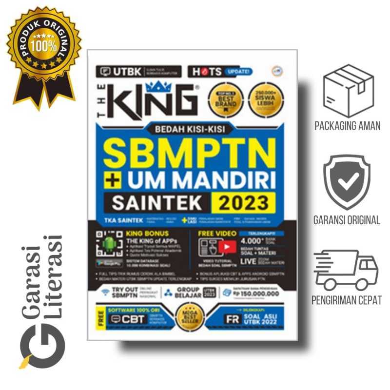 Jual Buku The King Sbmptn Saintek 2023 (original) Di Seller Garasi Literasi - Krukut, Kota ...