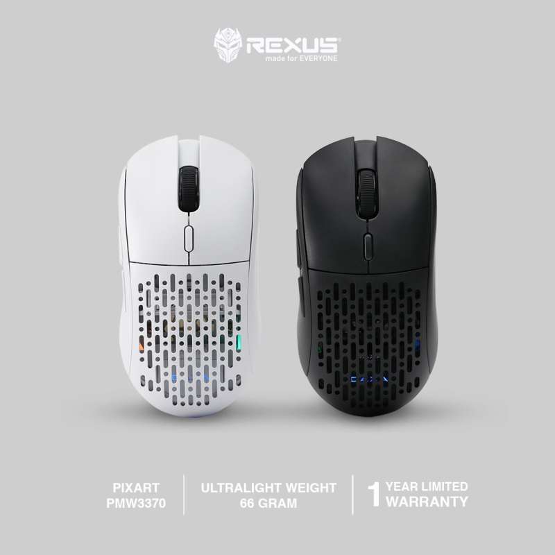 Jual Rexus PRO Mouse Wireless Gaming Daxa Air IV - Case Merah Mouse ...