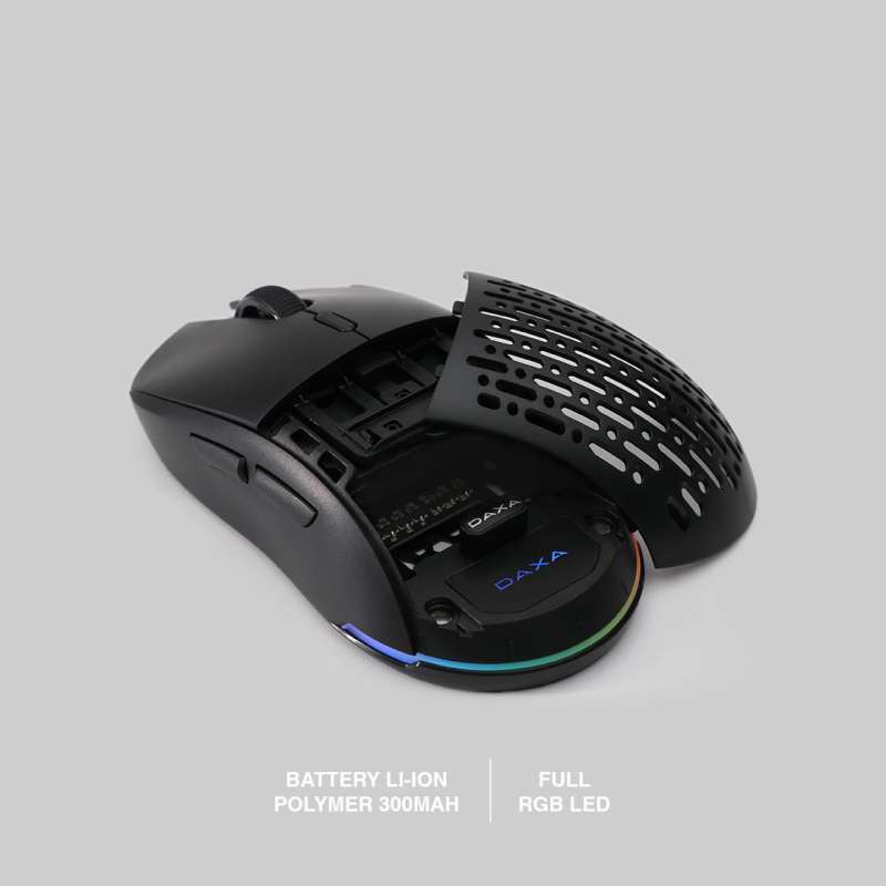 Jual Rexus Pro Mouse Wireless Gaming Daxa Air Iv - Case Biru Mouse ...