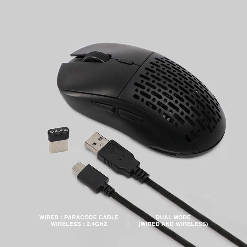 Jual Rexus Pro Mouse Wireless Gaming Daxa Air Iv - Case Biru Mouse ...