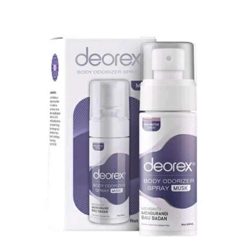 Jual Deorex Body Odorizer Spray 60ml / Bau badan /Deodorant / Ketiak ...